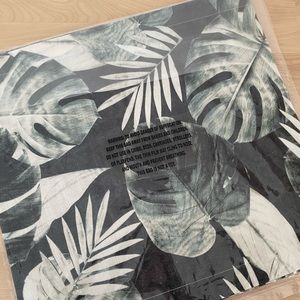 CB2 | Accents | Cb2 Palm Leaf Table Runner | Poshmark